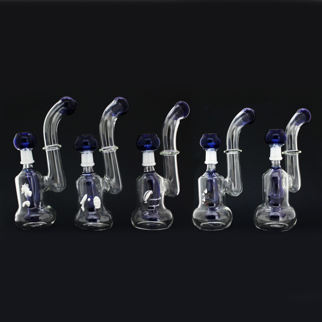 Concentrate Water Pipe with Animal Down Stem with Bowl - 9" - IAI ...