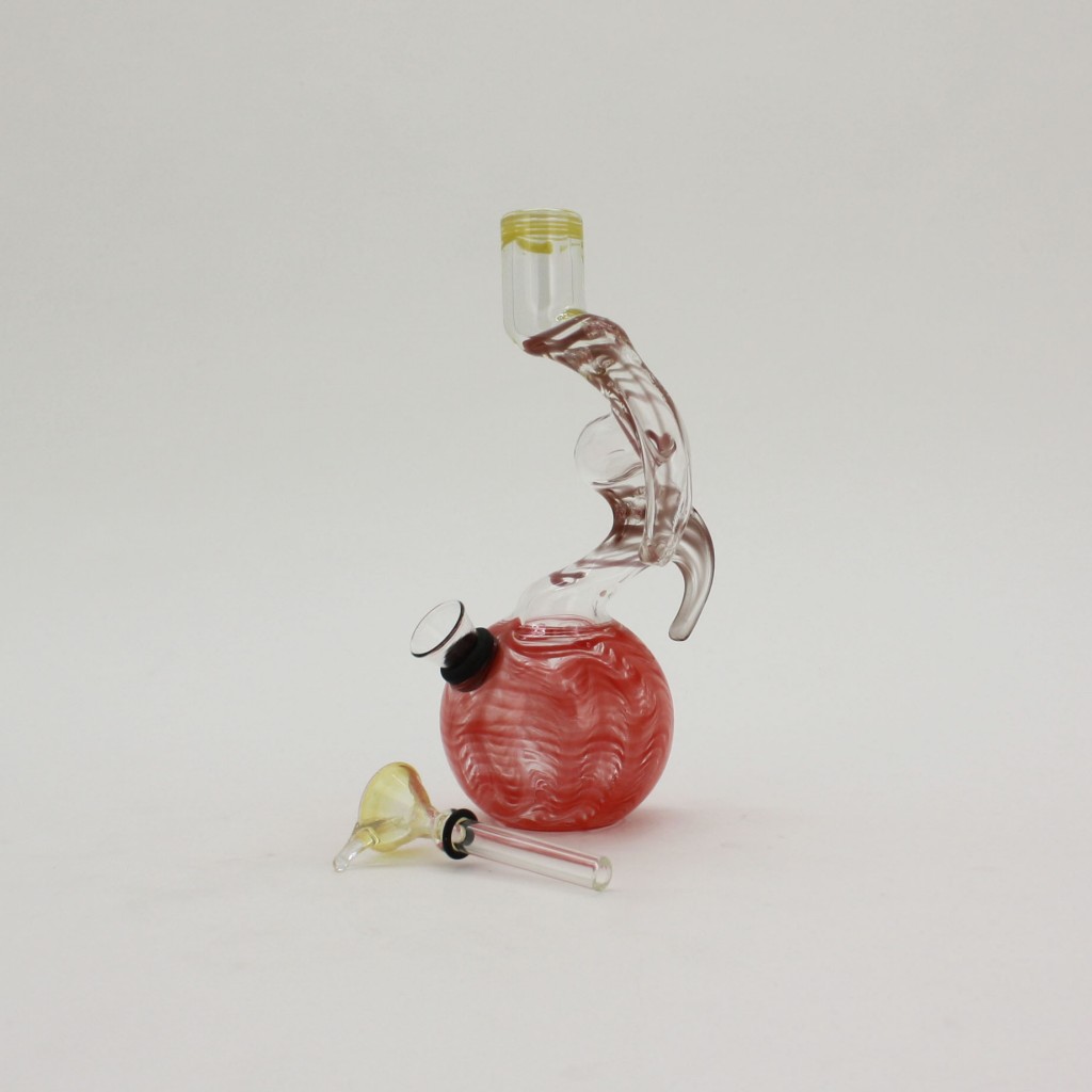 Crackle Colored Water Pipe - IAI Corporation - Wholesale Glass Pipes ...