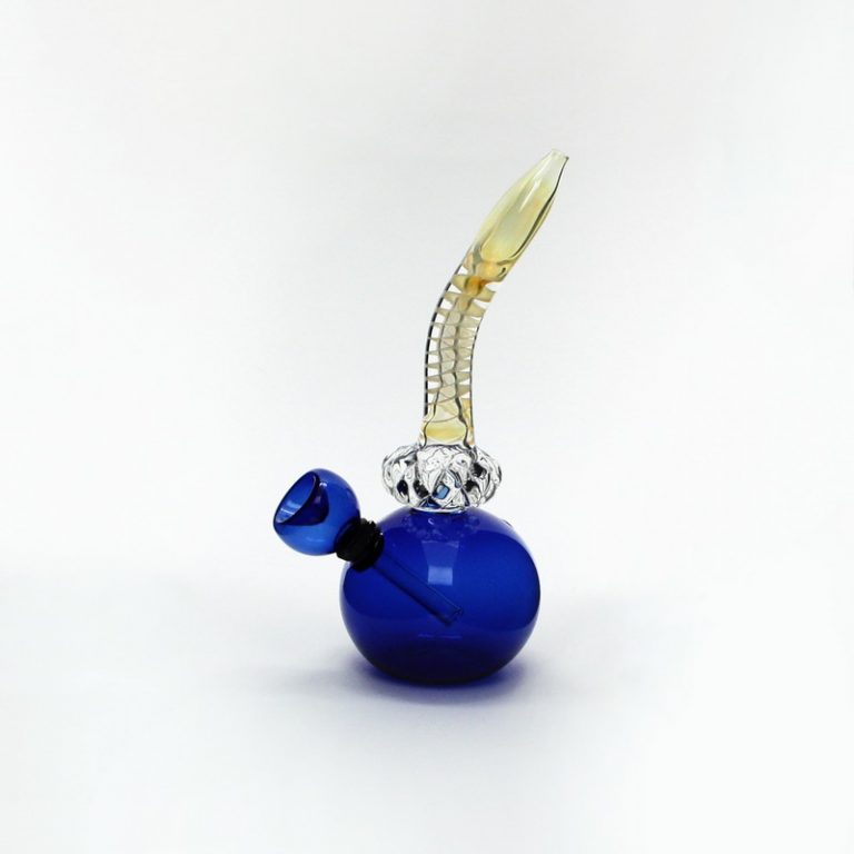 Slide Bowl Bubbler Water Pipe with Crystal Design - IAI Corporation ...