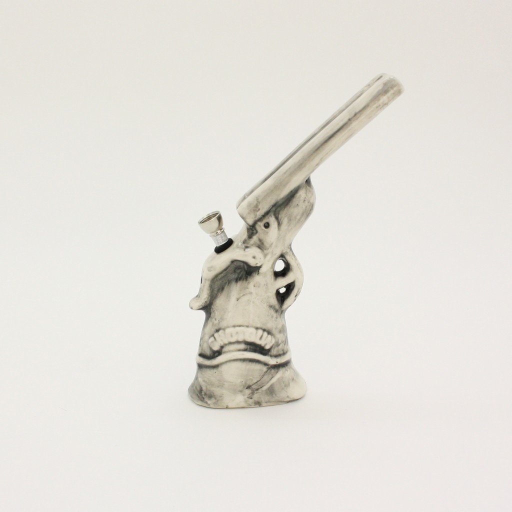 Ceramic Water Pipe - Double Barrel Shot Gun - IAI Corporation ...