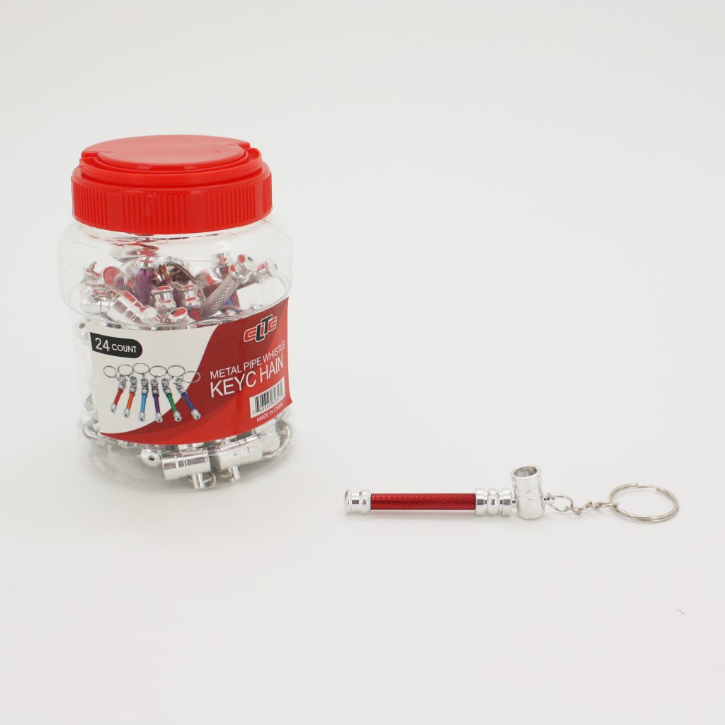 Keychain Mini Pipe Jar of 24 pieces - IAI Corporation - Wholesale Glass ...
